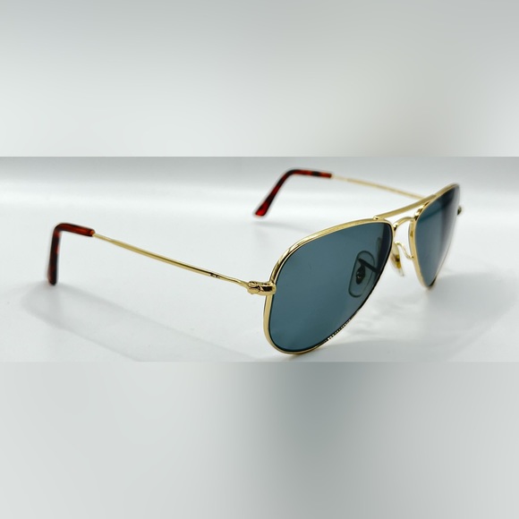 Ray-Ban | Accessories | Rayban Rb649 2500 Gold Pilot Sunglasses Frames ...
